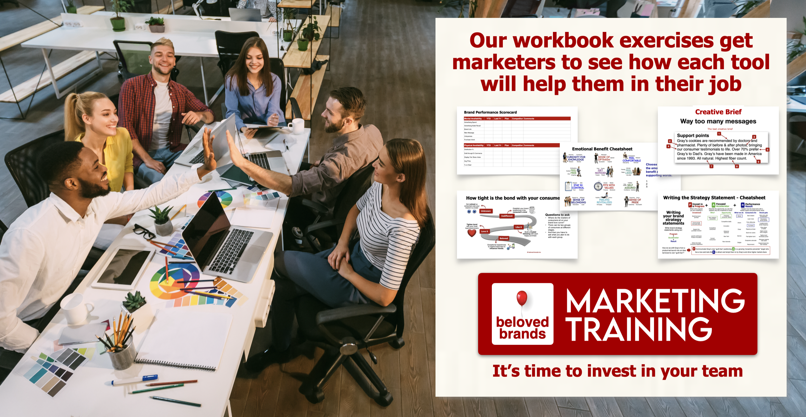 Beloved Brands Marketing Training - Make your marketers smarter
